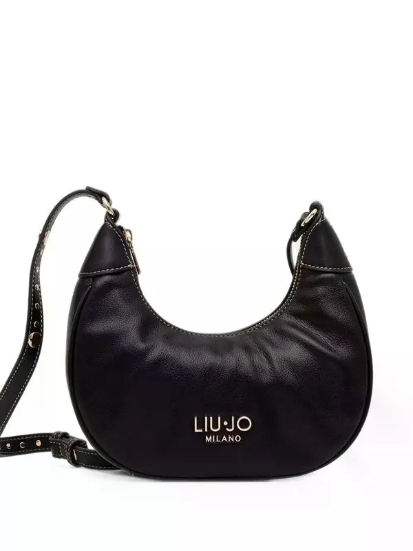 Liu Jo Studded Pebbled-effect Shoulder Bag