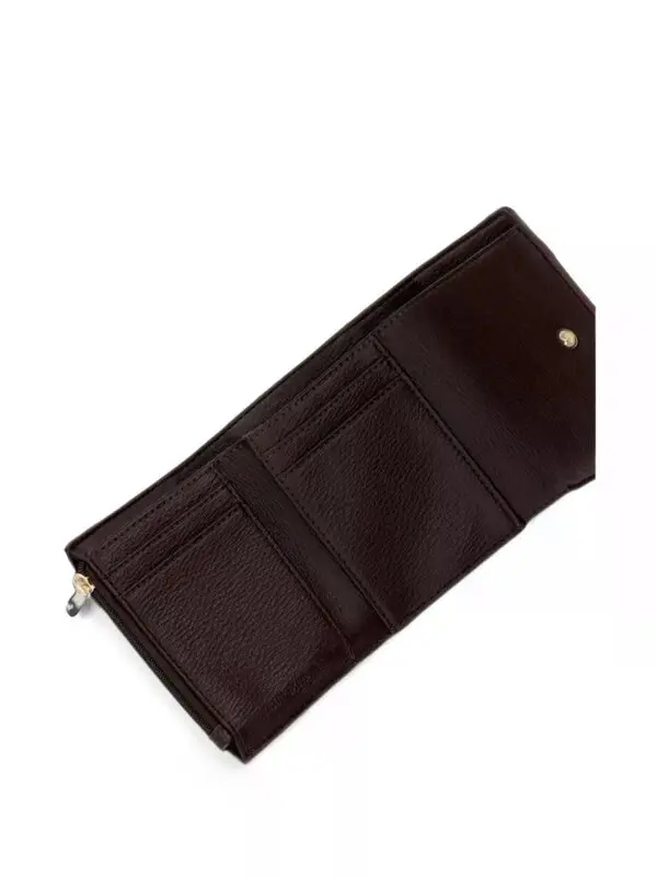 Armani Exchange Logo-plaque Pebbled-effect Wallet