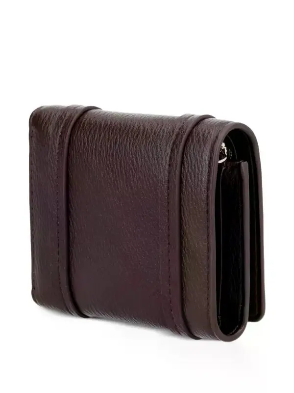 Armani Exchange Logo-plaque Pebbled-effect Wallet