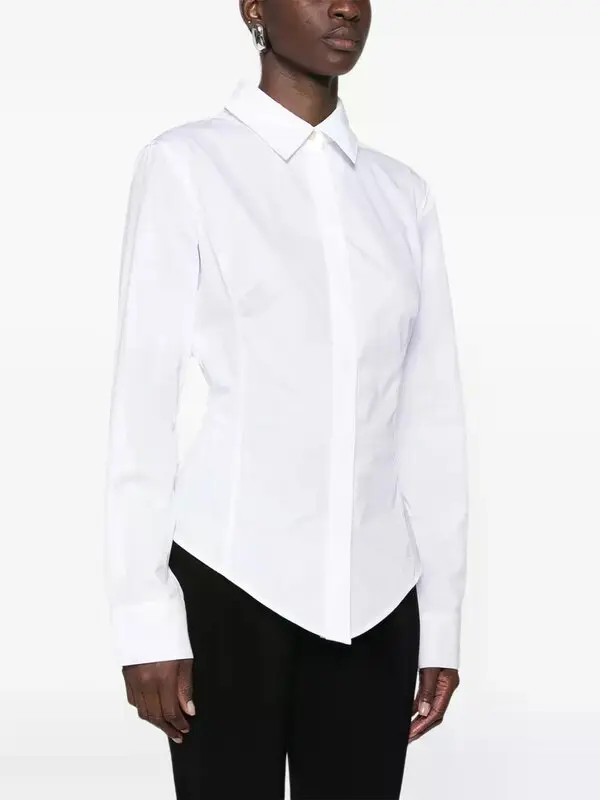 Jacquemus Pointed-hem Shirt