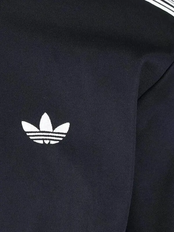Adidas Logo-print Side-stripe Sweater