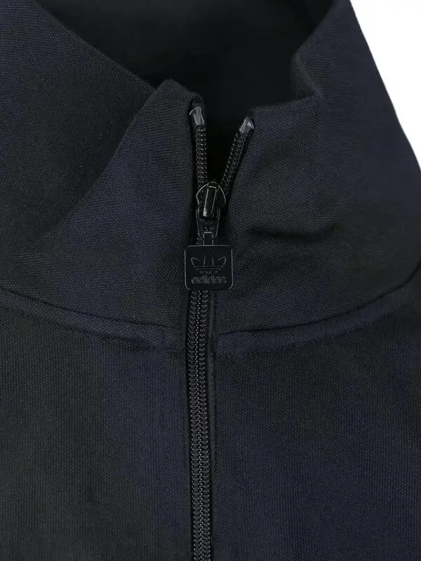 Adidas Logo-print Side-stripe Sweater