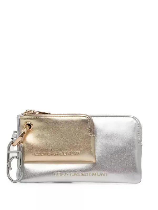 Lola Casademunt Logo-lettering Wristlet Purse