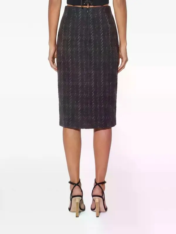 Elisabetta Franchi Tweed Skirt