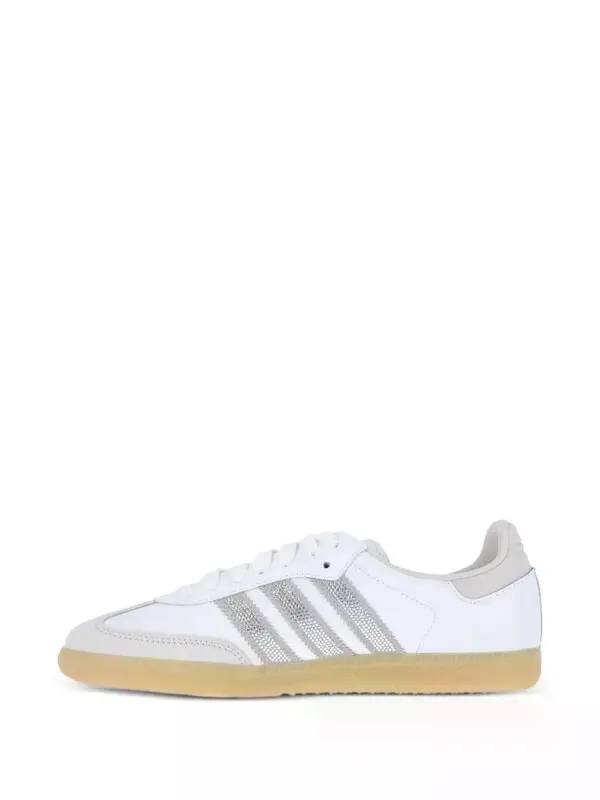 Adidas Samba Og Crystal-embellished Sneakers - White