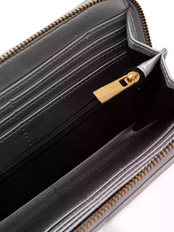 Lola Casademunt Logo-plaque Pebbled-effect Wallet