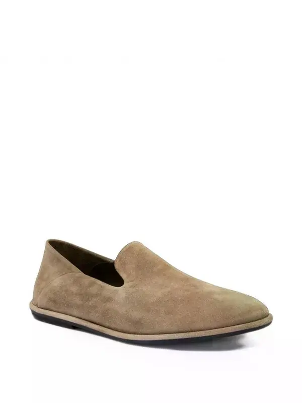 Officine Creative Mienne Calf Suede Slip-on Slippers