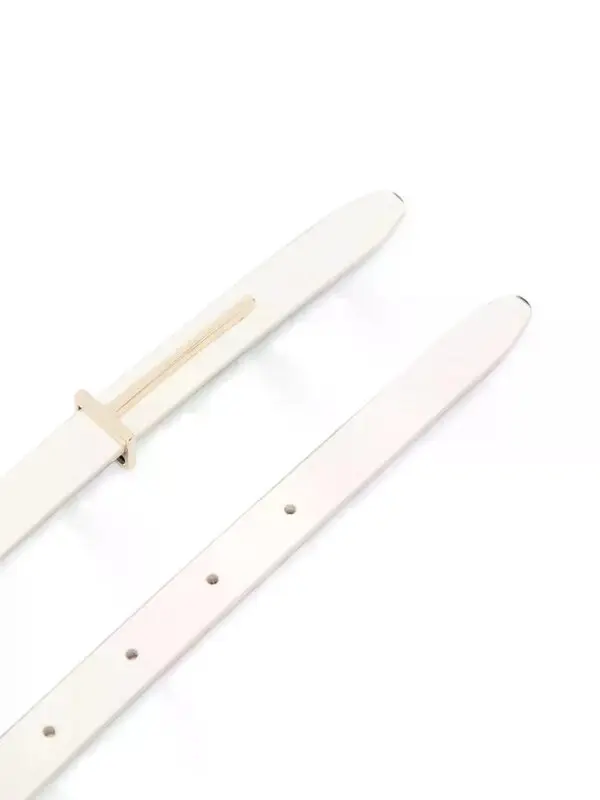 TOM FORD Spazzolato Leather Slim T Belt