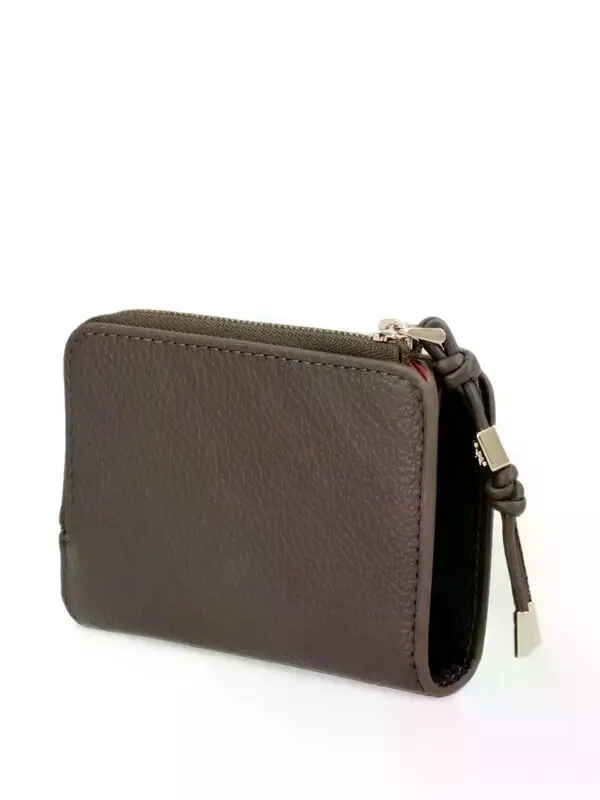 COCCINELLE Small Metallic Leather Wallet