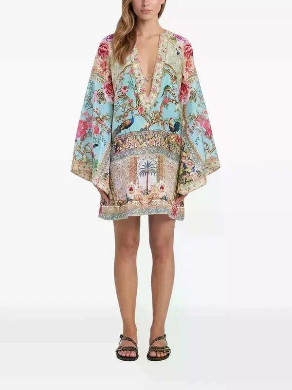 Camilla Sultans And Queens Crystal-embellished Kaftan