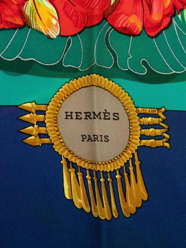 Hermès 1980-2010 Mexique Silk Scarf Scarves