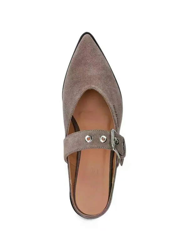 Marc O'polo Buckle-fastening Pointed-toe Mules