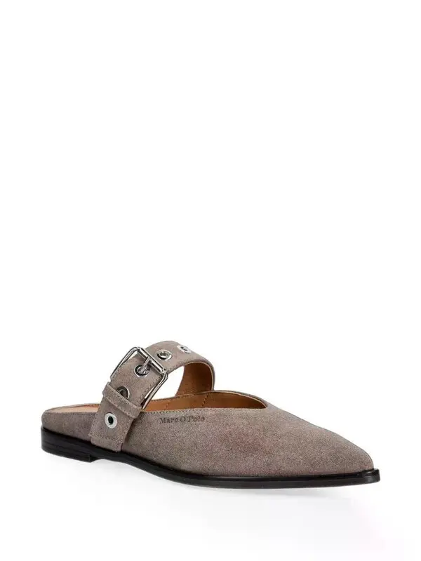Marc O'polo Buckle-fastening Pointed-toe Mules