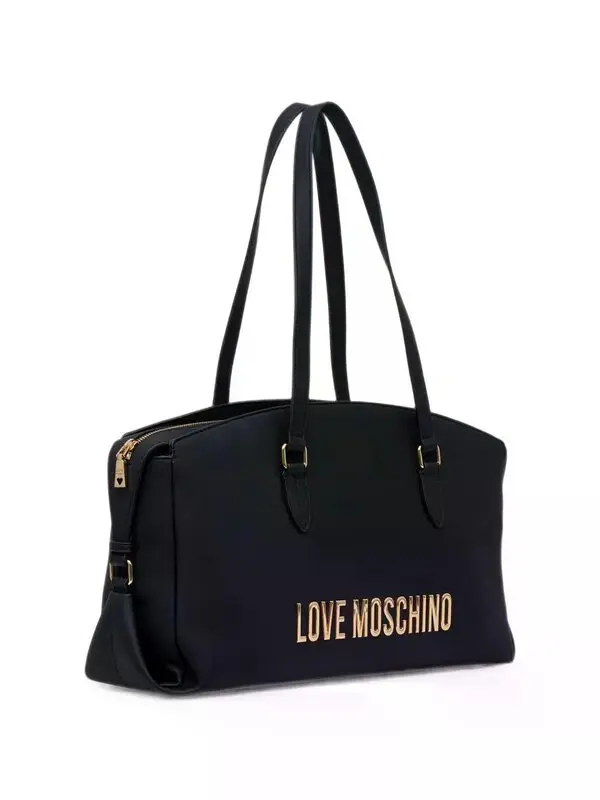 Moschino Logo-plaque Tote Bag