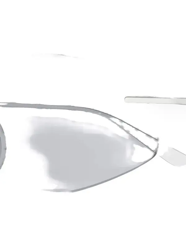 Balenciaga Rimless Geometric-frame Sunglasses