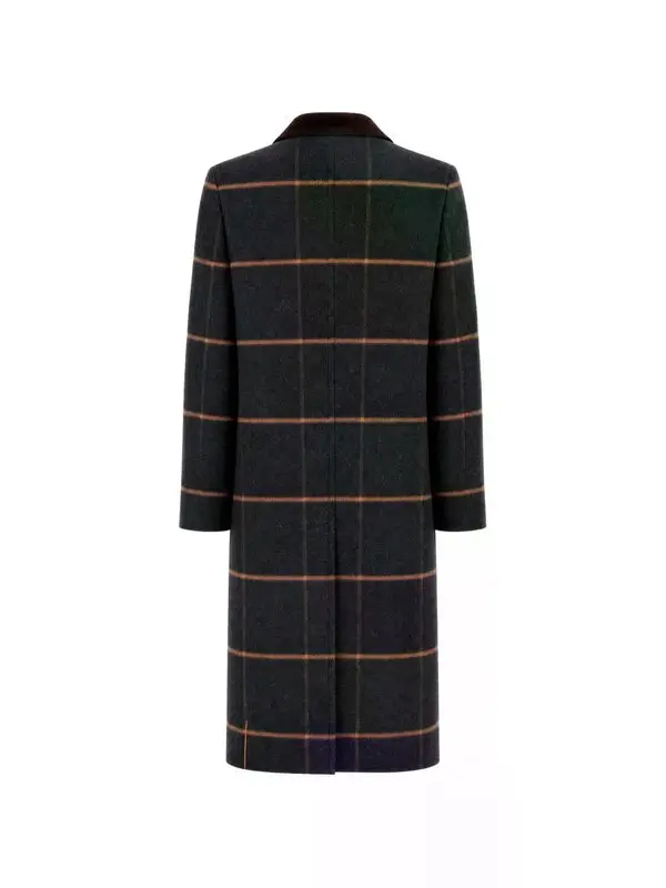 FORTELA Flossie Check Wool Coat