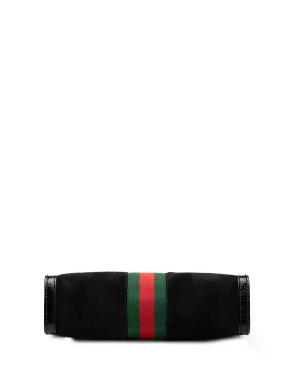 Gucci 2016-2026 Small Suede Web Ophidia Chain Crossbody Bag
