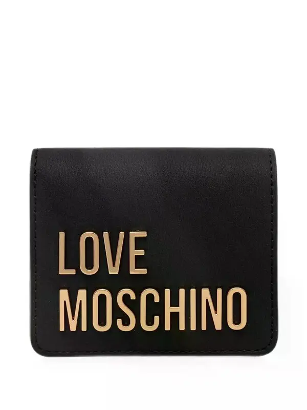 Moschino Logo-plaque Bifold Wallet