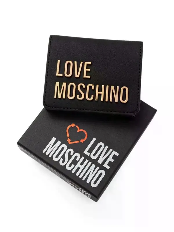 Moschino Logo-plaque Bifold Wallet