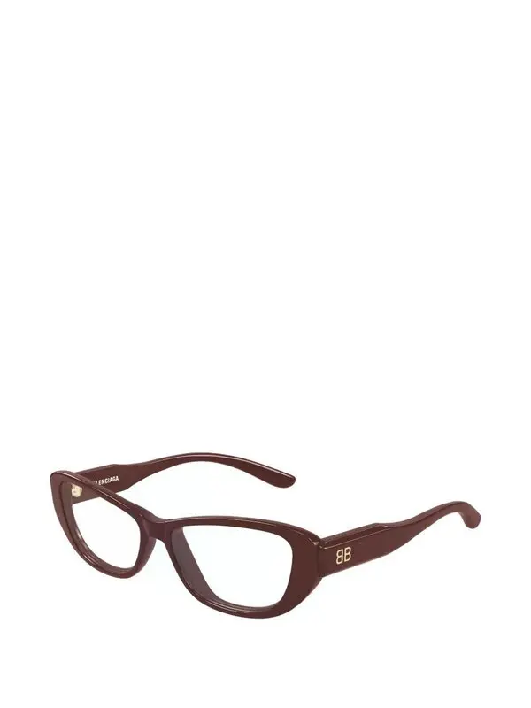 Balenciaga Bb Logo Cat-eye Glasses