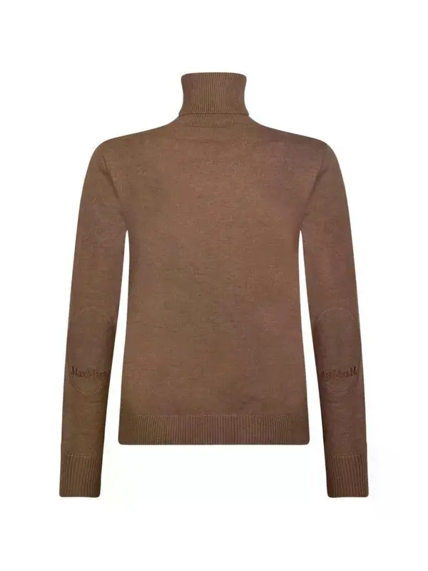 Max Mara Elbow-patch Roll-neck Sweater