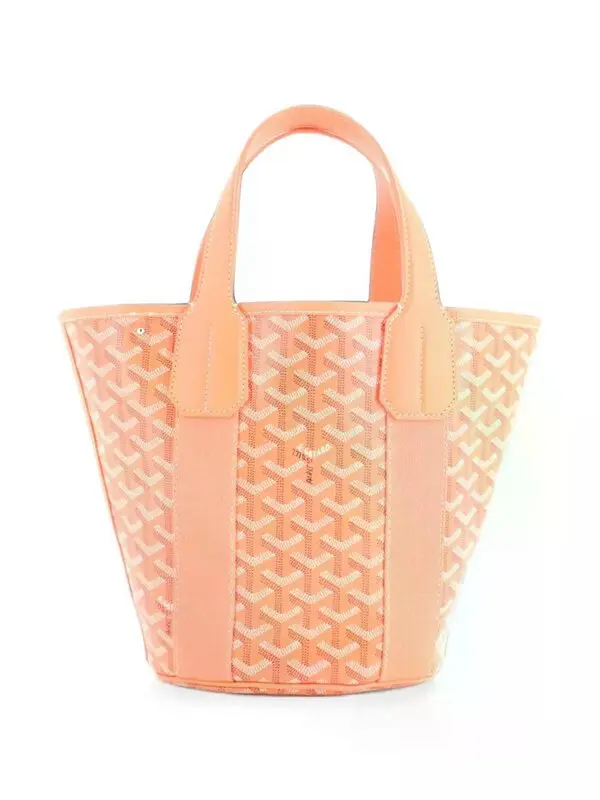 Goyard Belharra Coated Canvas Pm Tote Bag - Orange
