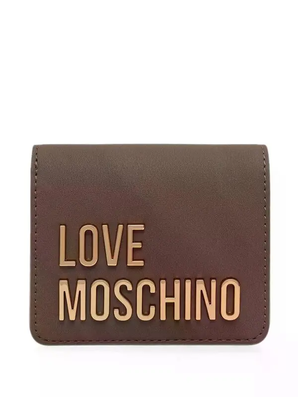 Moschino Logo-plaque Bifold Wallet