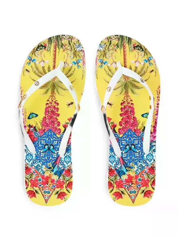 Camilla Sultanahmet Summer Embellished Flip-flops