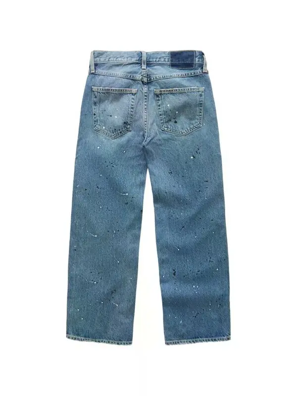 AMO Billie Paint-splatter Jeans
