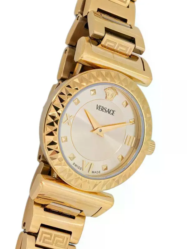 Versace Textured-bezel 27mm Watch