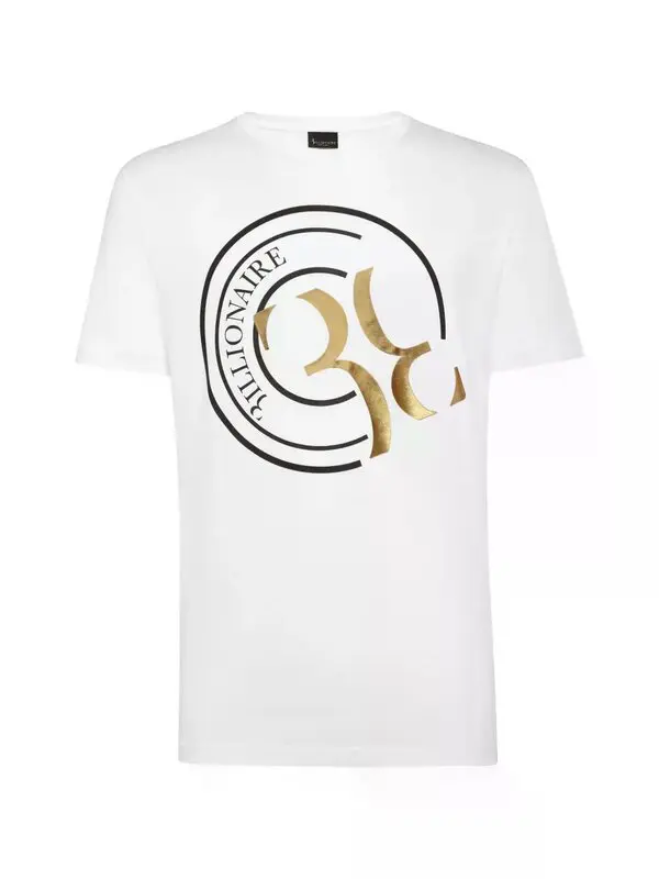 BILLIONAIRE Double B Logo-print T-shirt