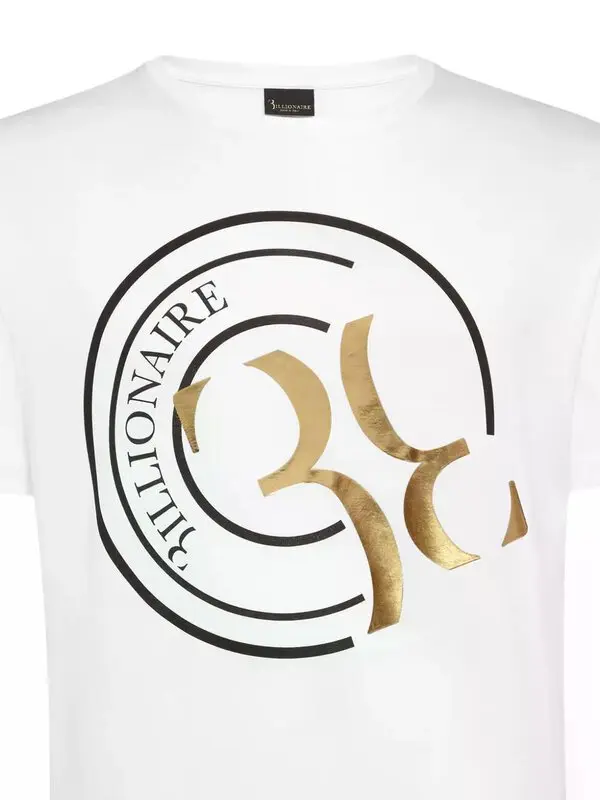 BILLIONAIRE Double B Logo-print T-shirt