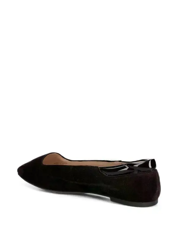 Liu Jo Logo-plaque Almond-toe Ballet Flats