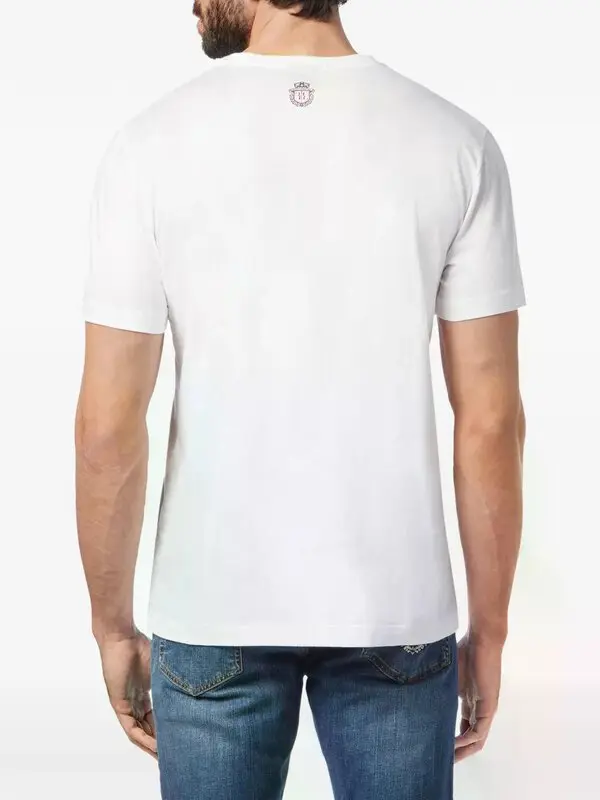 BILLIONAIRE Crest-print Cotton T-shirt