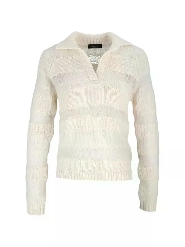 Fabiana Filippi Sequin-embellished Striped Sweater