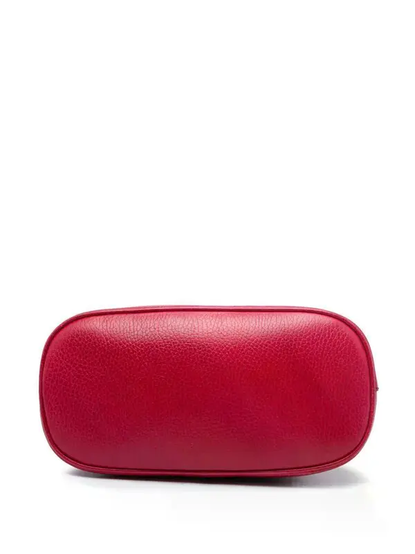 Gucci 2016-2026 Mini Calfskin Gg Charm Dome Satchel