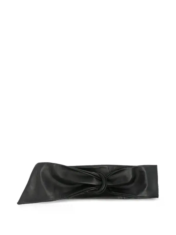 Jacquemus Twisted Leather Belt