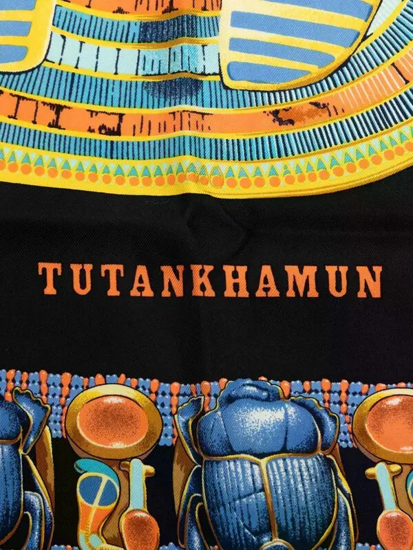 Hermès 20th Century Tutankhamun Silk Scarf 90 Scarves