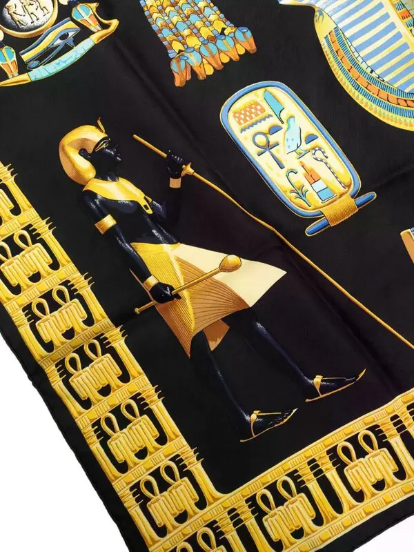 Hermès 20th Century Tutankhamun Silk Scarf 90 Scarves