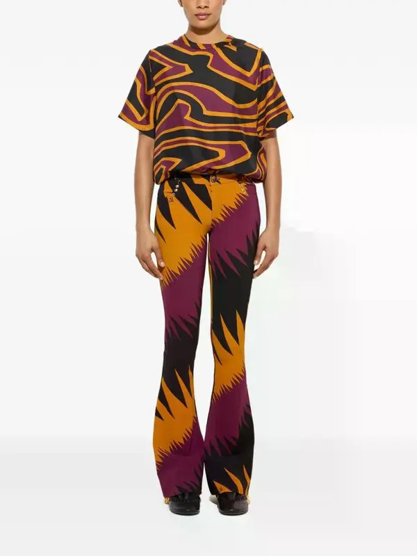 Emilio Pucci Labirinto Print Silk Top