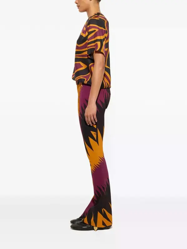 Emilio Pucci Labirinto Print Silk Top