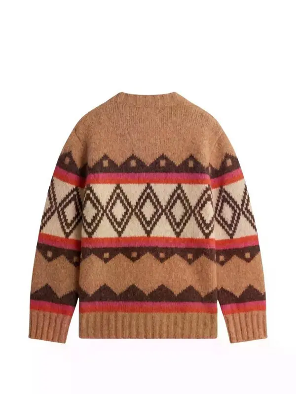 BALLANTYNE Raw Diamond Crew Neck Sweater