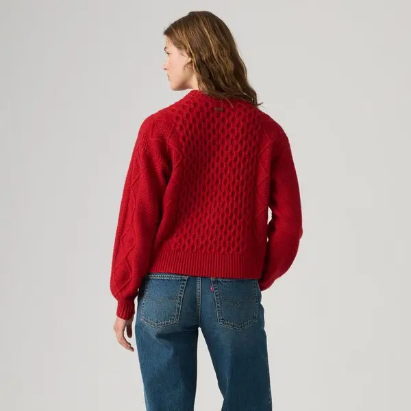 LEVI'S Charlotte Crewneck Cardigan