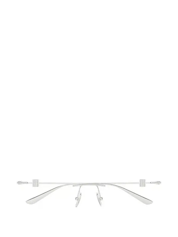Balenciaga Rimless Square-frame Glasses