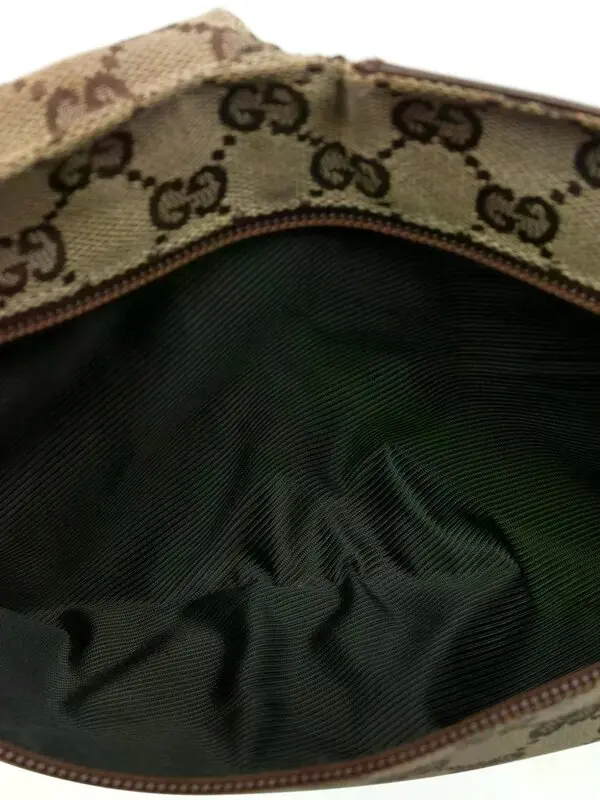 Gucci 2000-2015 Gg Canvas Double Pocket Belt Bag