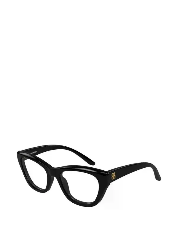 Balenciaga Bb Logo-plaque Cat-eye Glasses