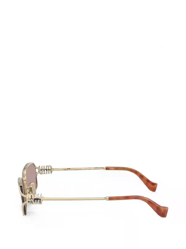 Miu Miu Rectangle-frame Sunglasses