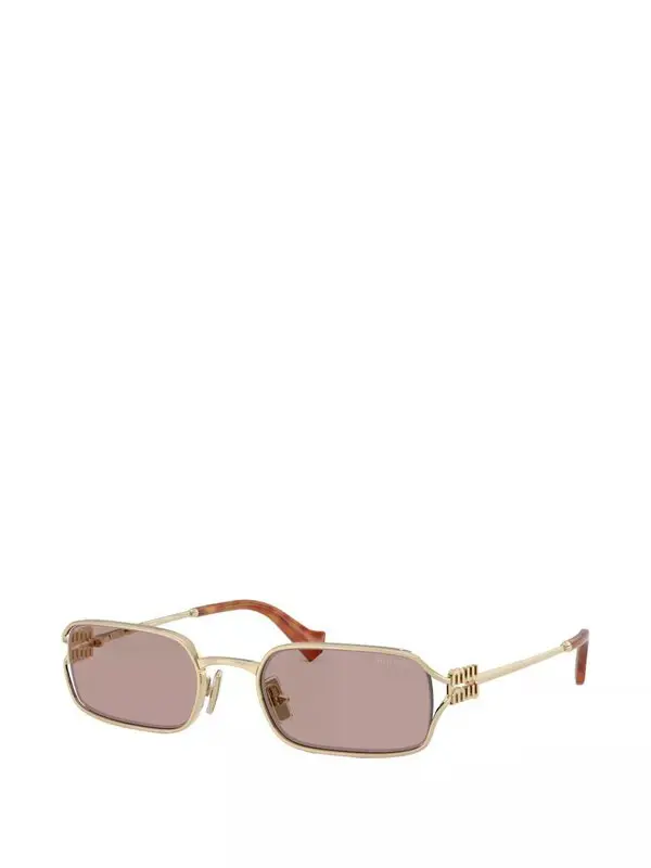 Miu Miu Rectangle-frame Sunglasses