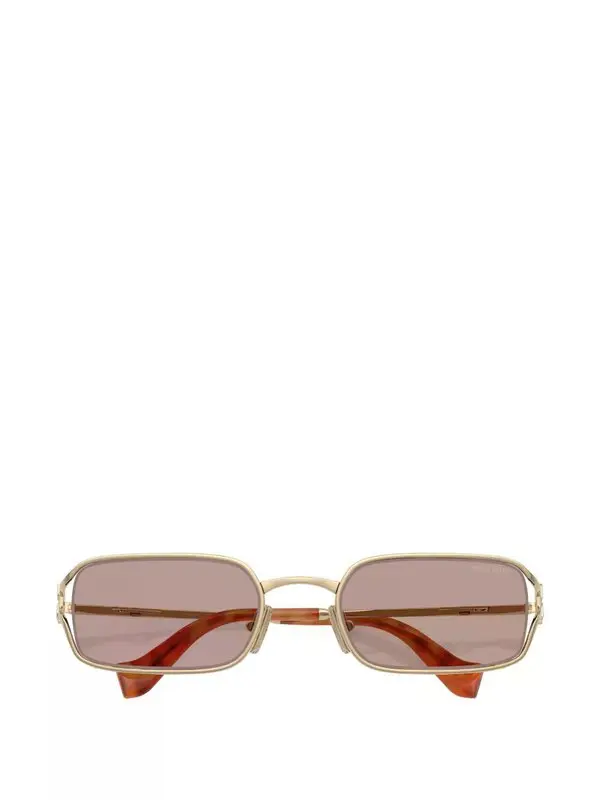 Miu Miu Rectangle-frame Sunglasses