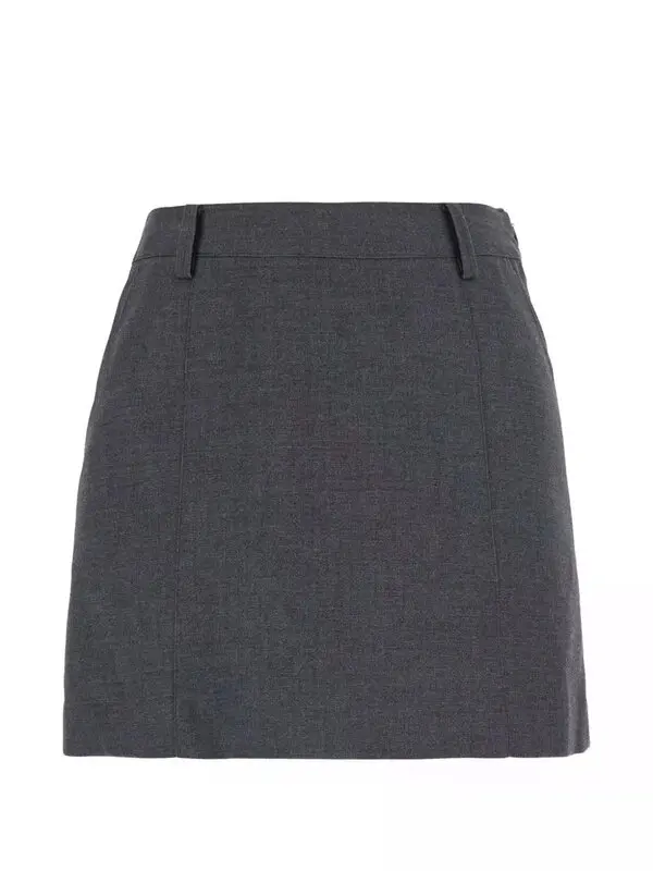 DUNST Belt-loop Panelled Mini Skirt